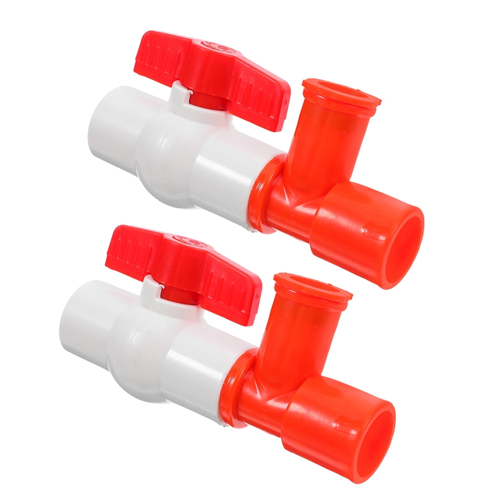 MLINS 2 Pcs Poultry Drinker Valve Chicken Breeding Water Line Regulator ...