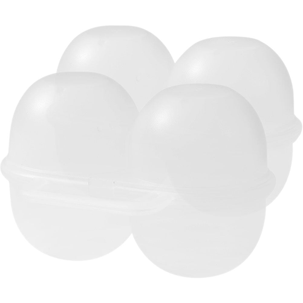 MLINS 2 Pcs Stack Deviled Egg Containers with Lid Portable Box Eggs ...