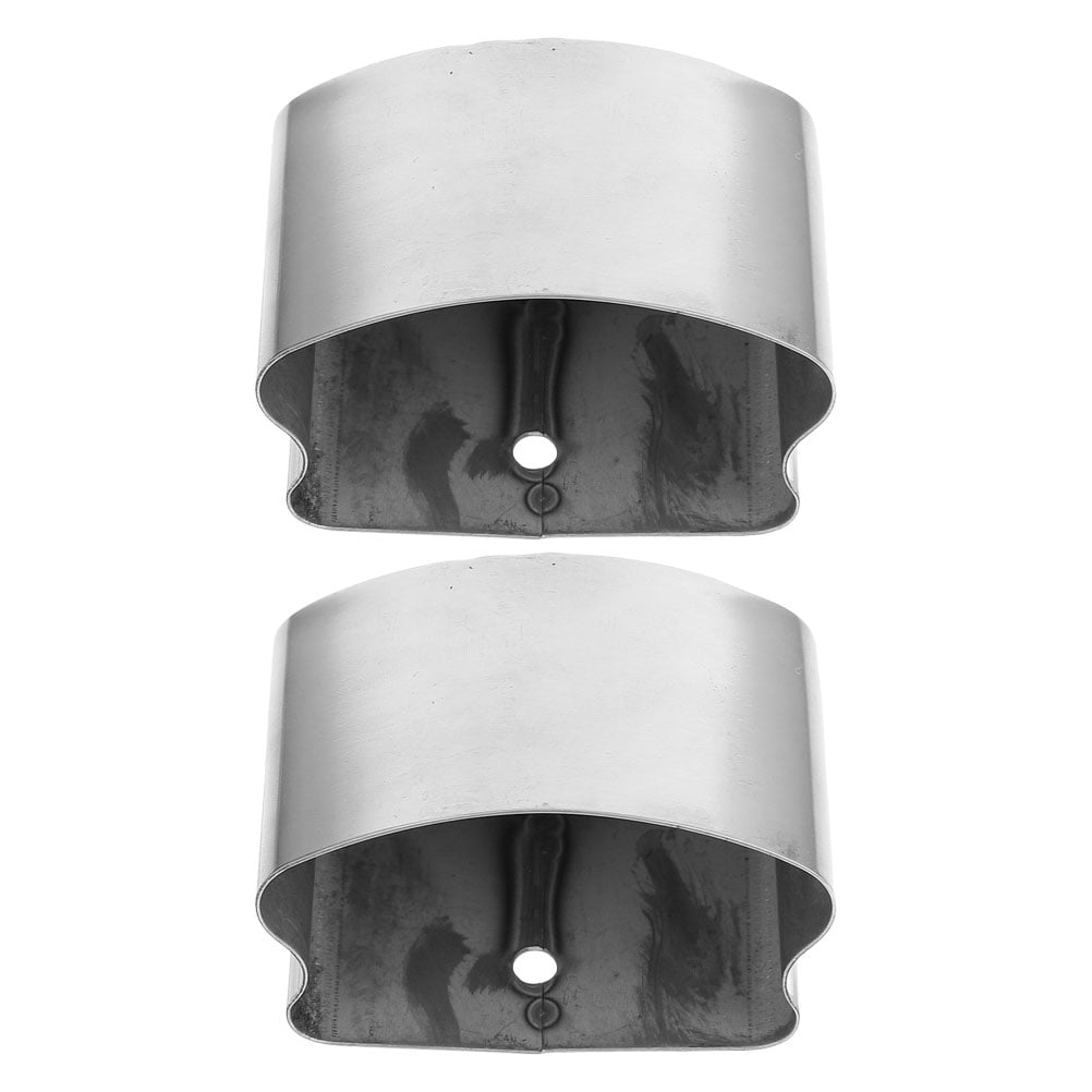 Staircase Handrail end Caps for Indoor Outdoor Use Silver PVC Covers ...