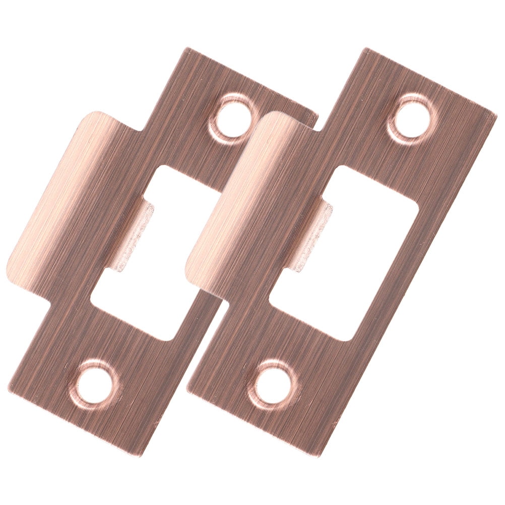 MLINS 2 Pcs Strike Plates for Interior Doors Lock Tongue Guide Piece ...