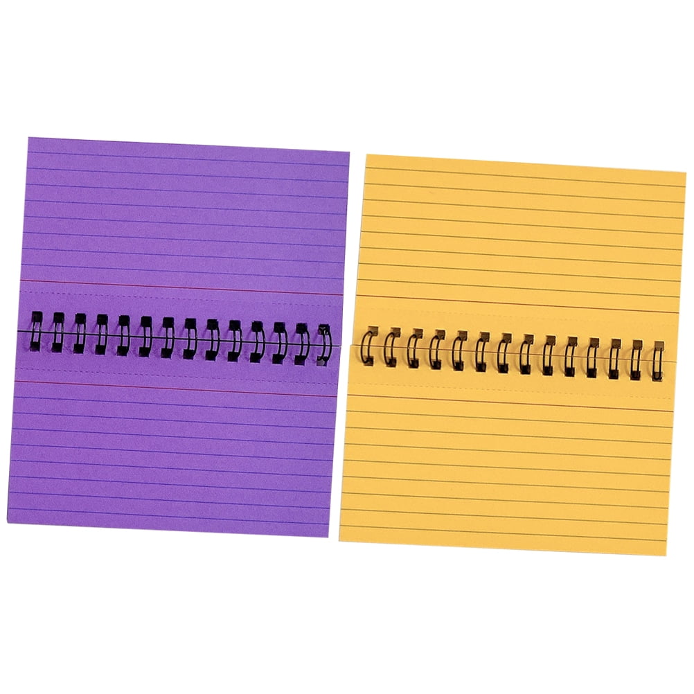 MLINS 2 Pcs To-do List Pads Small Spiral Notebook Pocket Notepad Bound ...