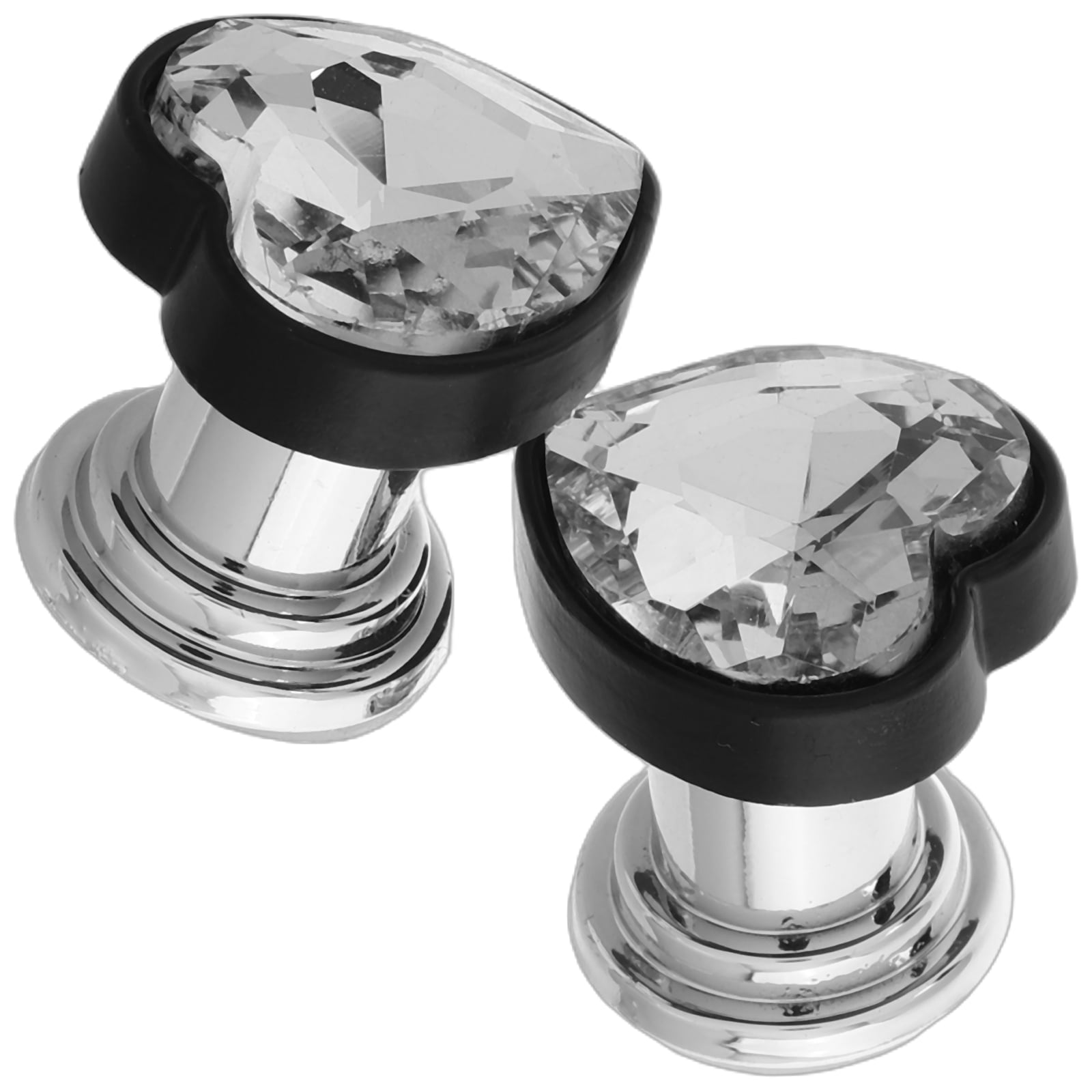 MLINS 2 Pcs Toilet Button Pusher Heart Shaped Toilet Tank Button Toilet ...