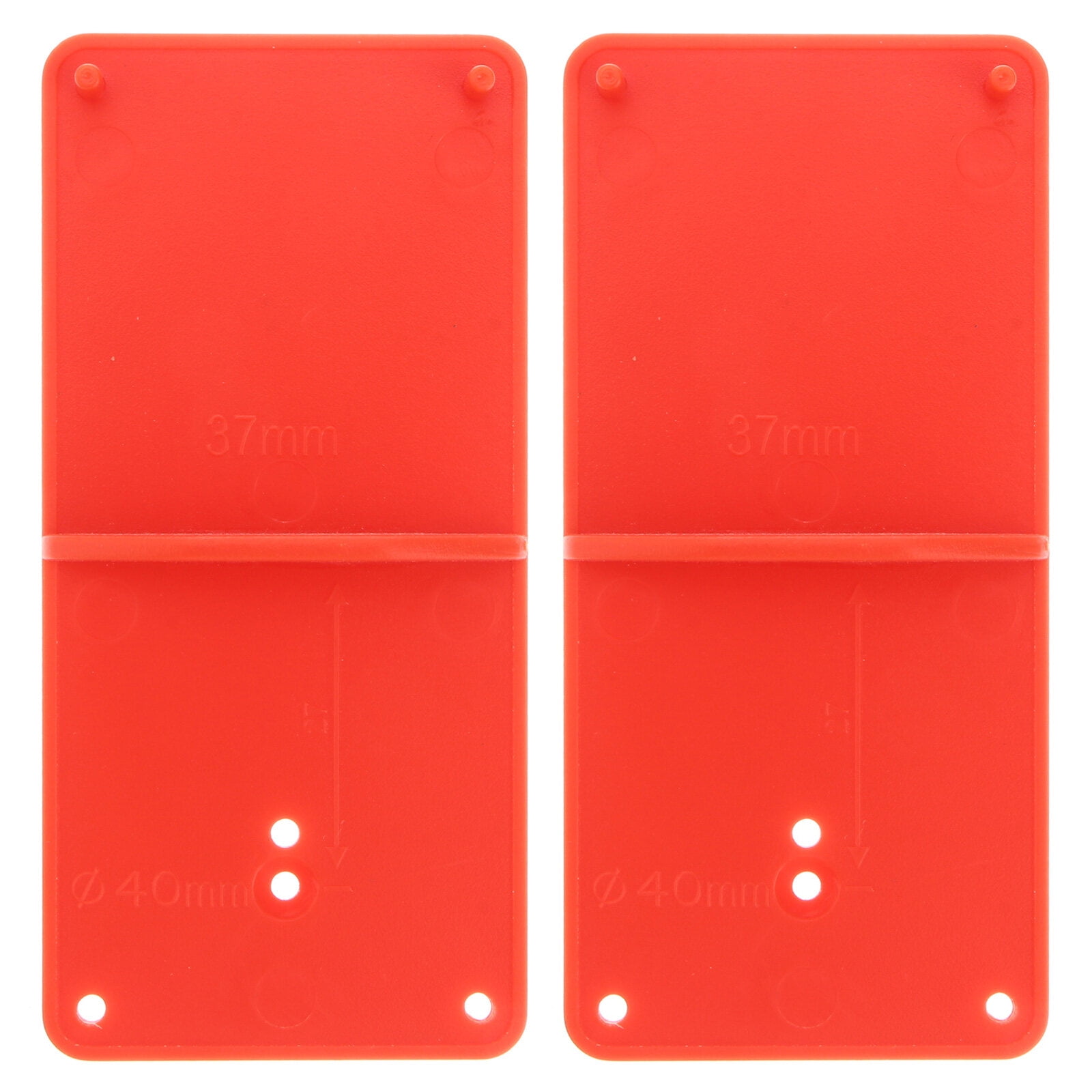 MLINS 2 Pcs Utensil Racks Hole Locator Hinge Positioning Tool 8.5X3.9X0 ...