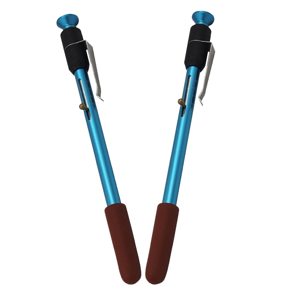 MLINS 2 Pcs Vehicle Brake Pad Thickness Gauge Tread Tool Pads Blue ...