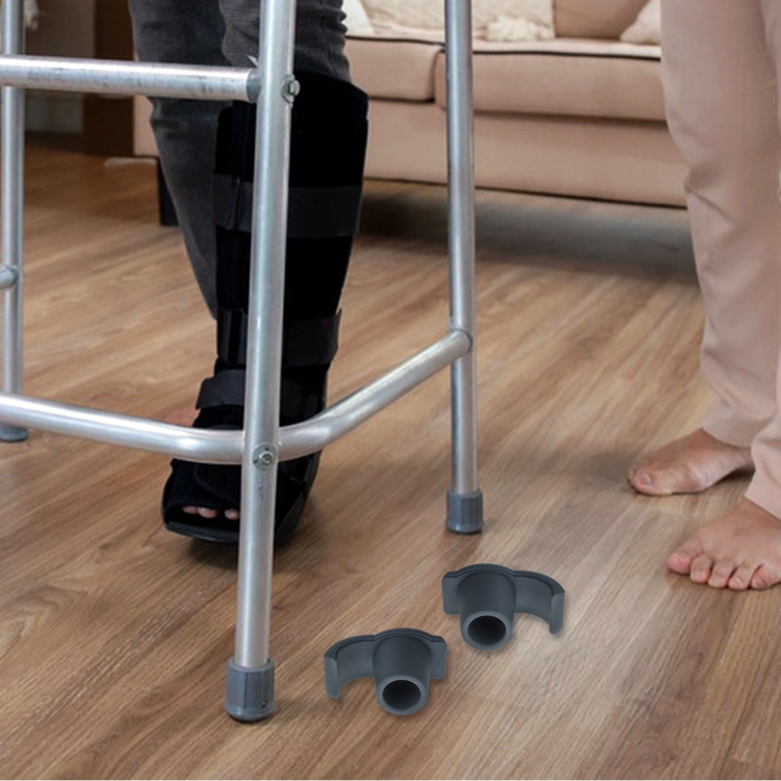 MLINS 2 Pcs Walker Skis Glides For Folding Walker Glides For Seniors ...