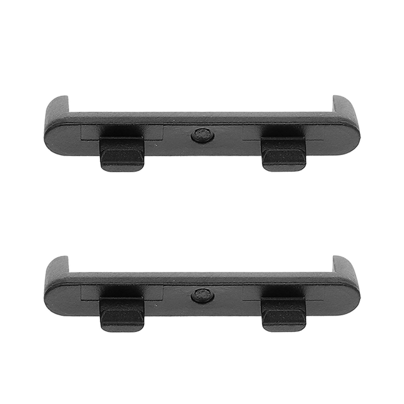 MLINS 2 Pcs Watch Strap Connector Buckles Simple Design Band Adapter ...