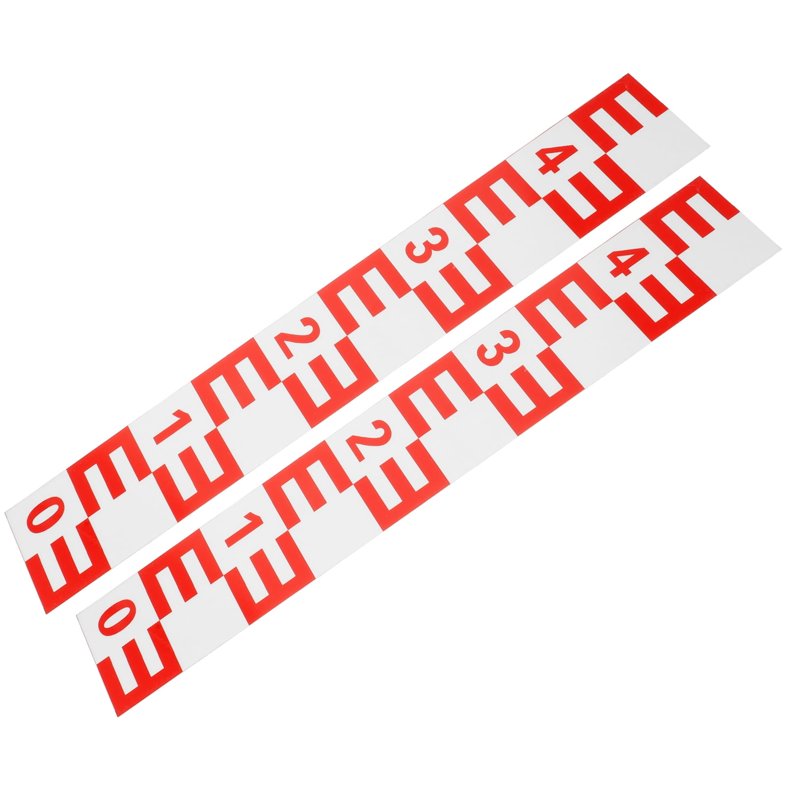 MLINS 2 Pcs Water Tank Level Sticker Gauge Plant Stickers Detector ...