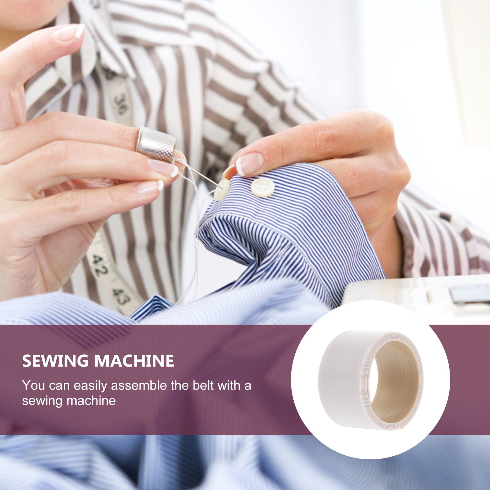 MLINS 2 Rolls Feet Sewing Machine Press Foot Abrasion-resistant Tape ...