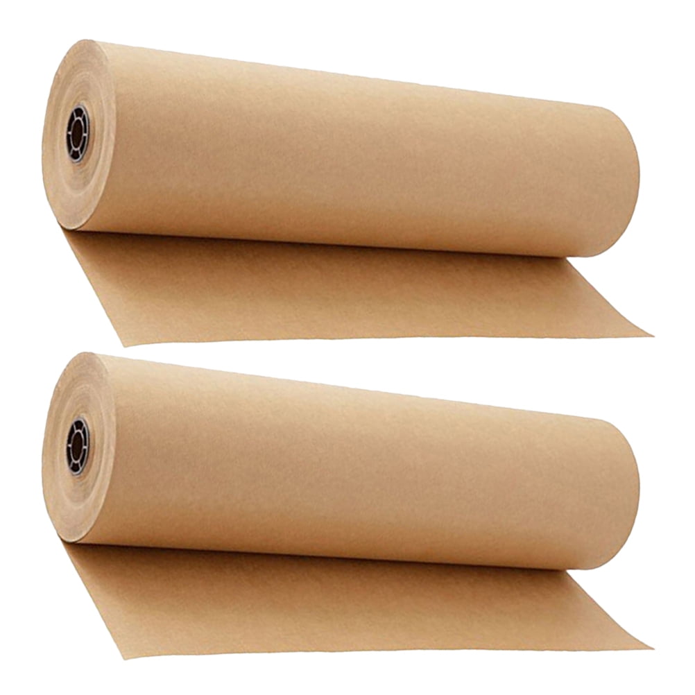 MLINS 2 Rolls Wrapping Paper Wrapping Kraft Paper Wrapping Paper Sheets ...