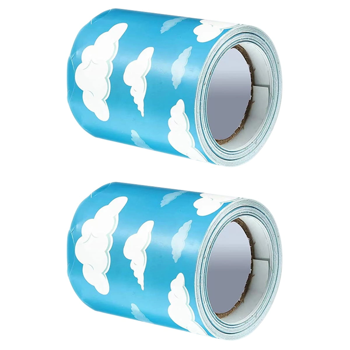 MLINS 2 Rolls of Bulletin Board Border Trim Novelty Board Paper Decor ...