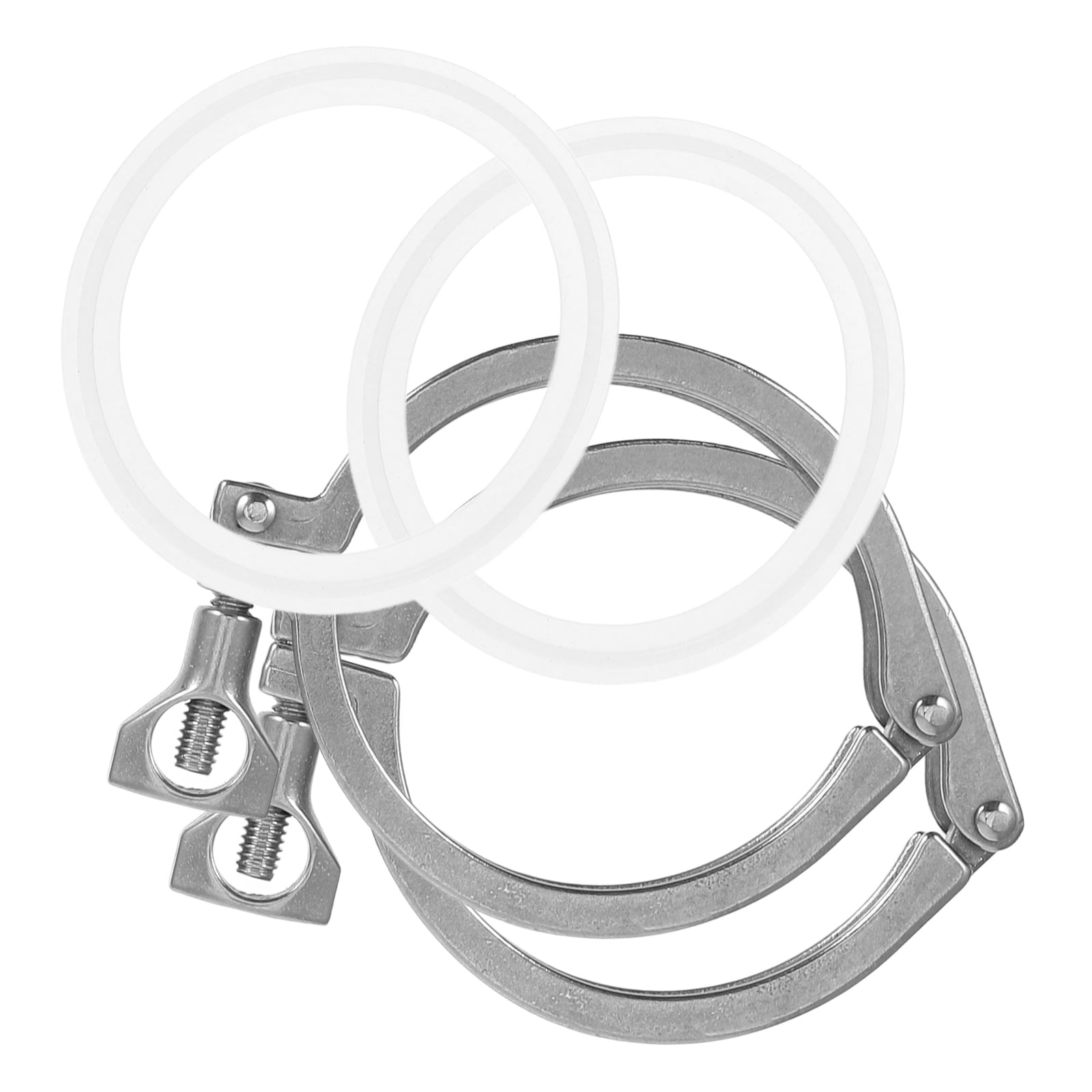 MLINS 2 Set Welding Toggle Clamp Tri Cap Belt Rope Fixtures Standard ...