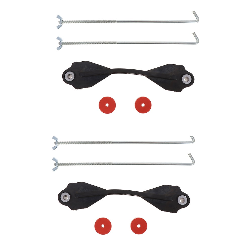 MLINS 2 Sets Battery Hold Down Brackets Battery Tie Down Bracket Car ...