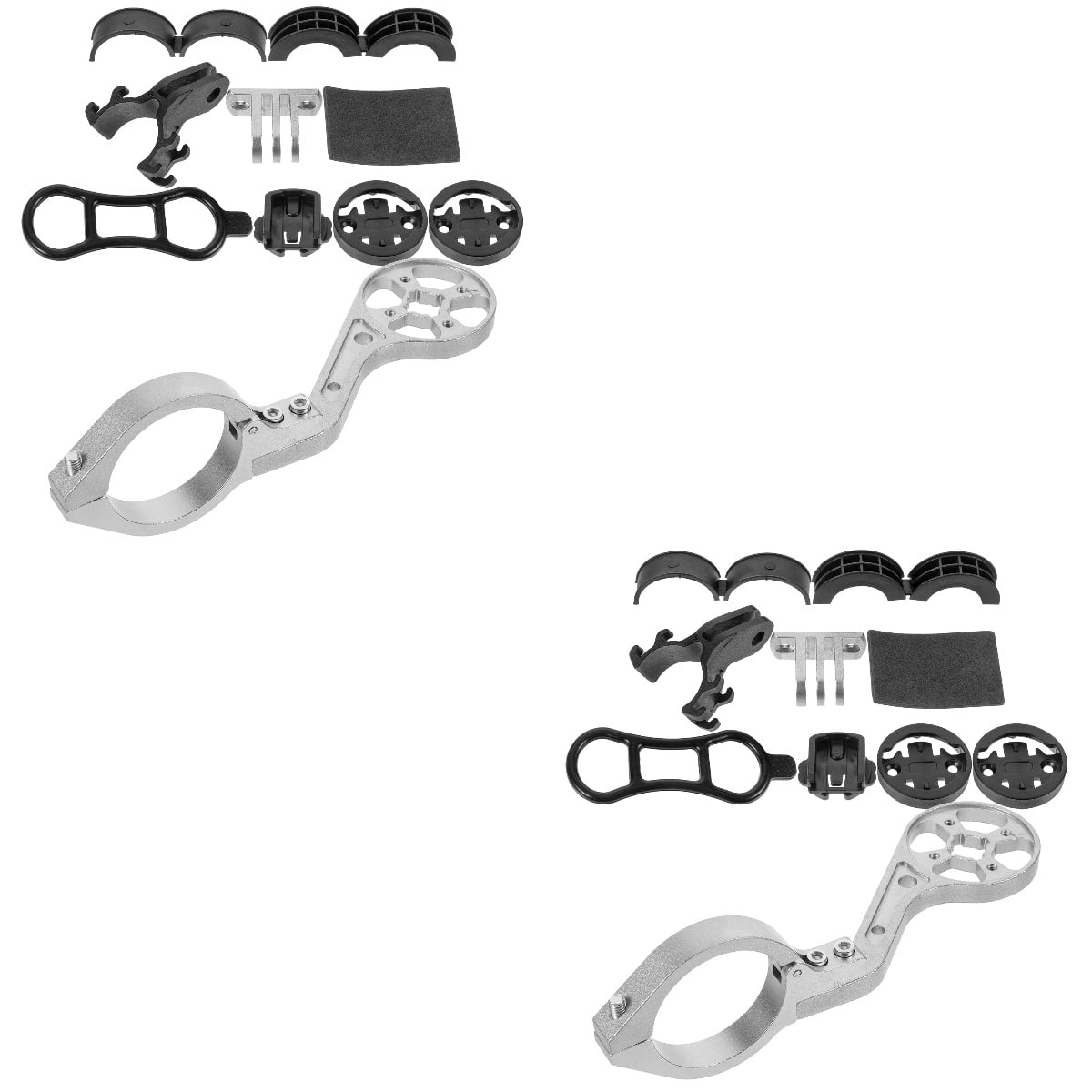 MLINS 2 Sets Bike Computer Mount Aluminium Alloy Speedometer Mount Bike ...