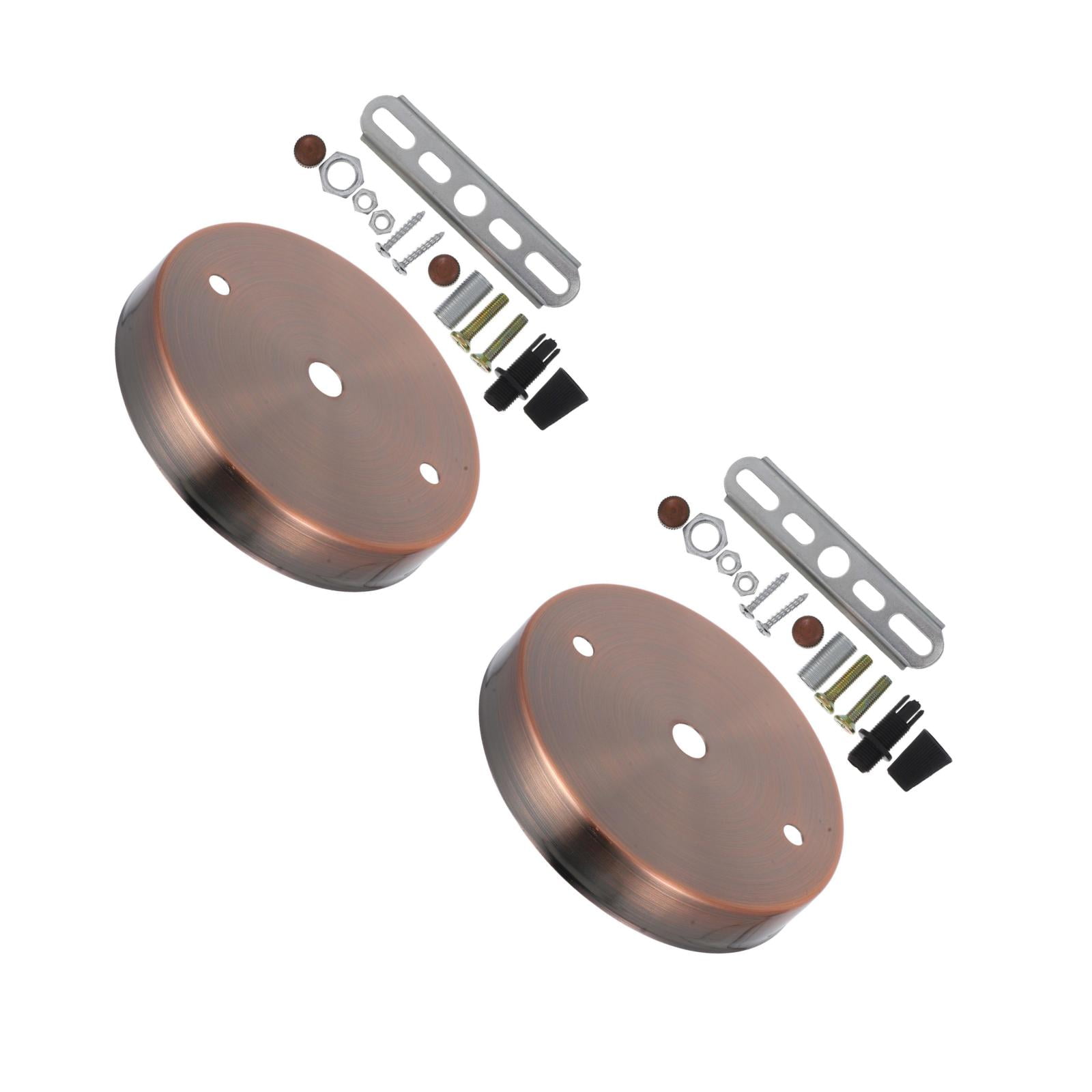 MLINS 2 Sets Chandelier Canopy Kit Ceiling Light Fixture Cover Plate ...
