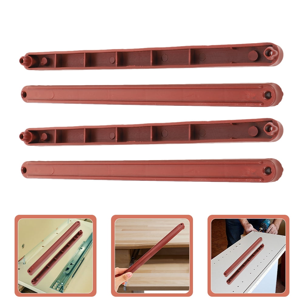 Mlins 2 Sets Drawer Slide Side Mount 235mm Drawer Guide Rail Cabinet Drawer Slide Accessory