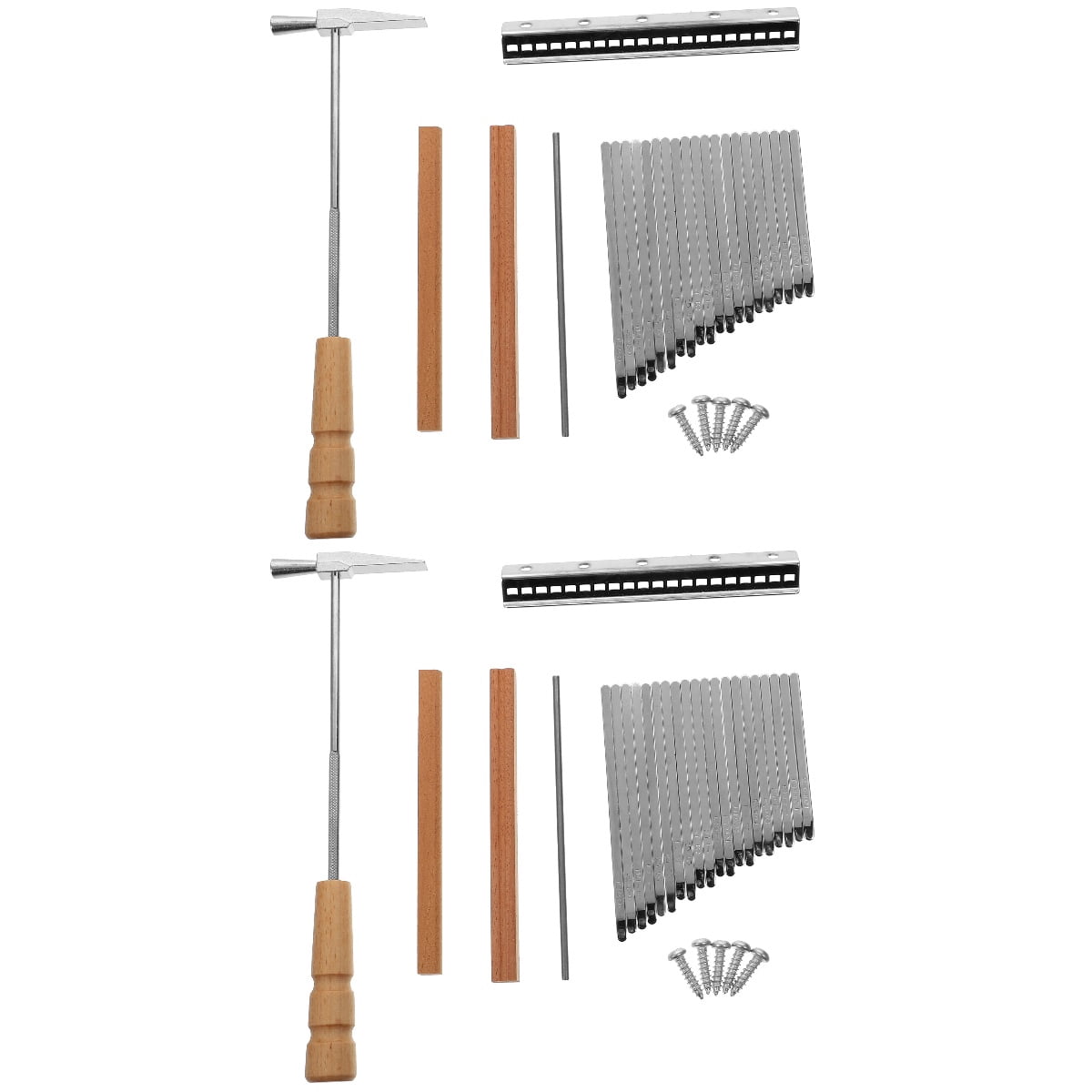 MLINS 2 Sets Durable Kalimba Tuning Tool Set DIY Tuning Tool Set ...