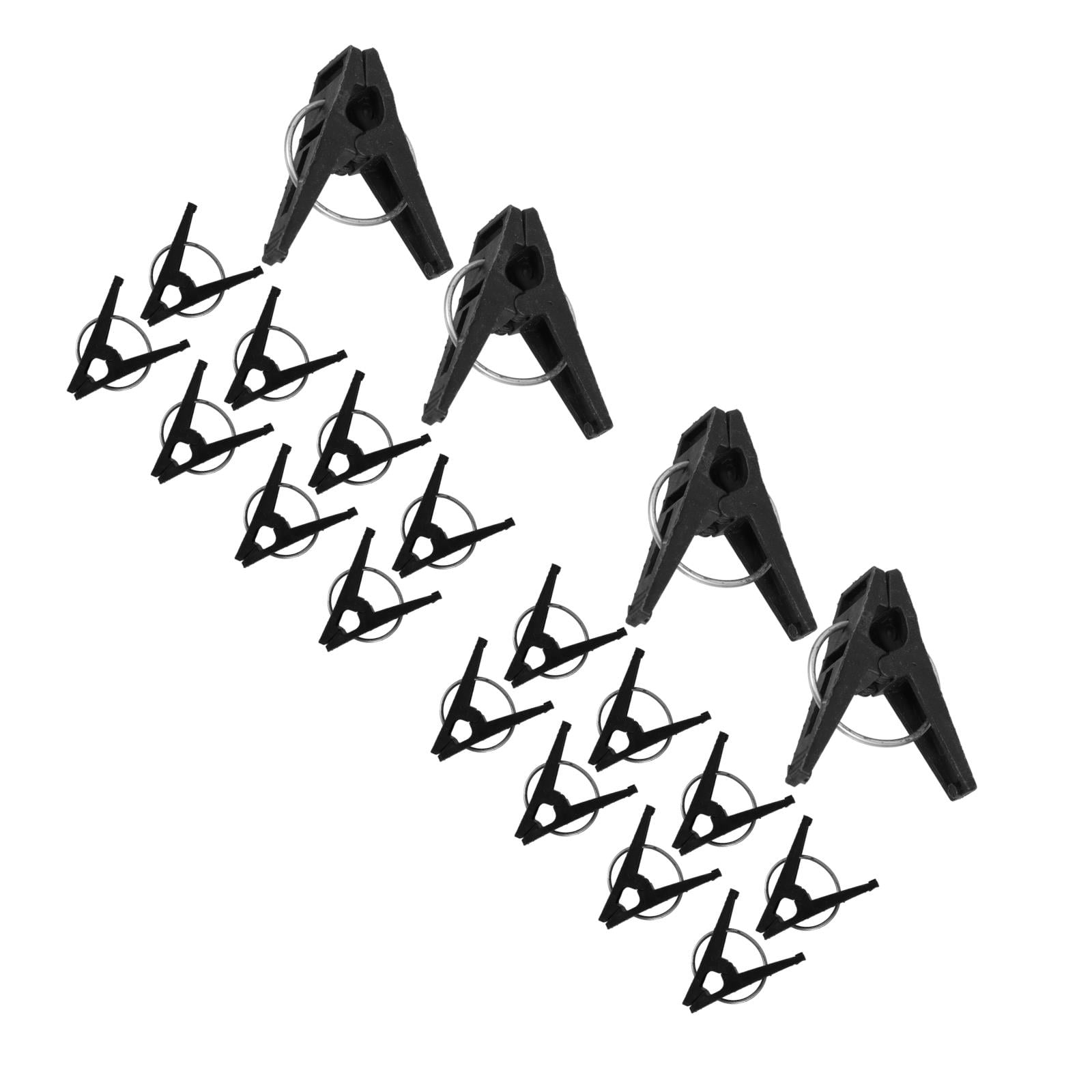 MLINS 2 Sets Durable Plastic Clips for Greenhouse Clamps for Shade ...