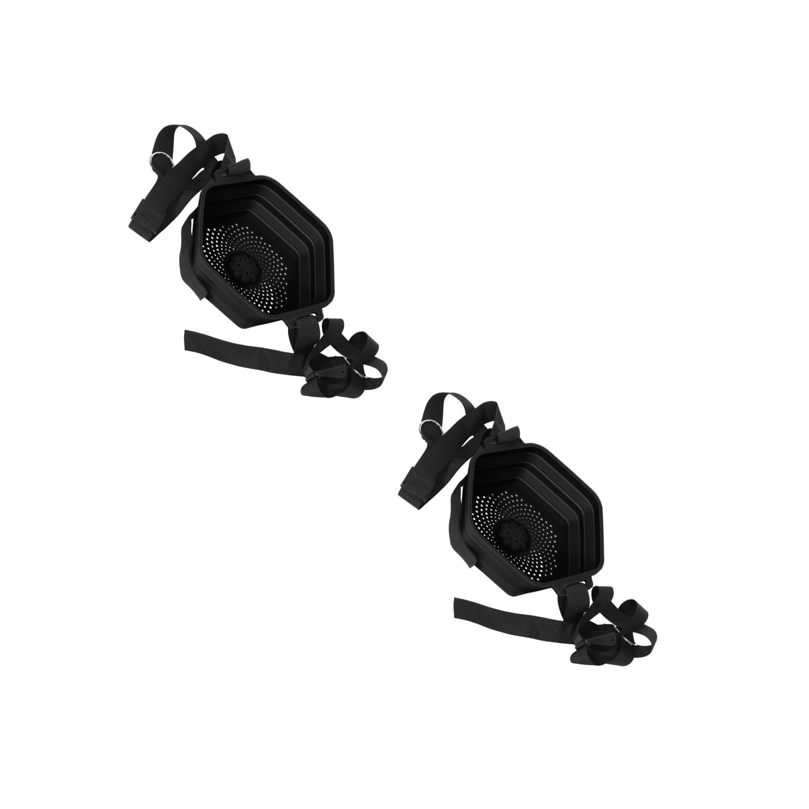 MLINS 2 Sets Foldable Silicone Tub Portable Ice Shower Bucket For ...