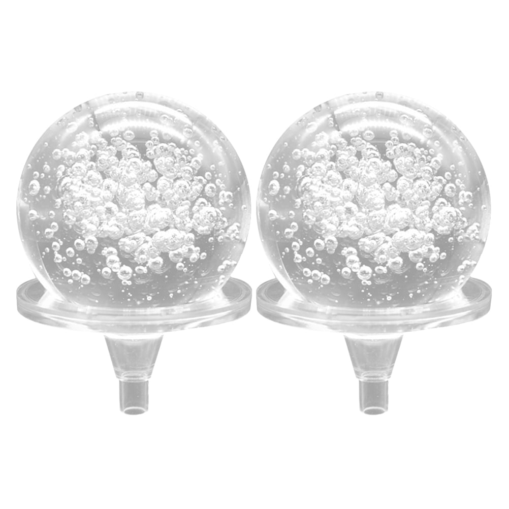 MLINS 2 Sets Glass Globe Bubble Balls for Kids Universal Plug Hole ...