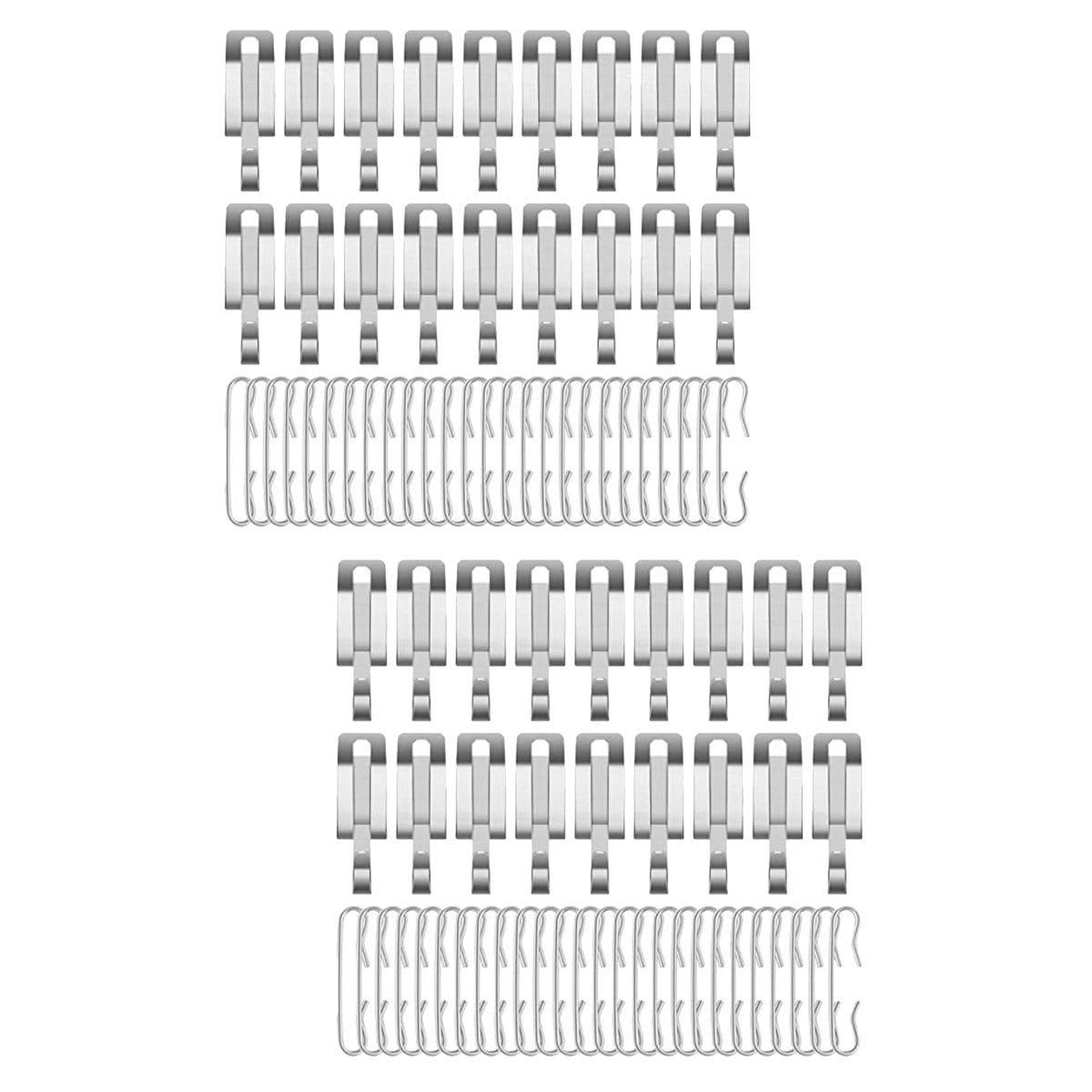 MLINS 2 Sets Gutter Clips and Spacer Heat Clips for Roof and Gutters ...