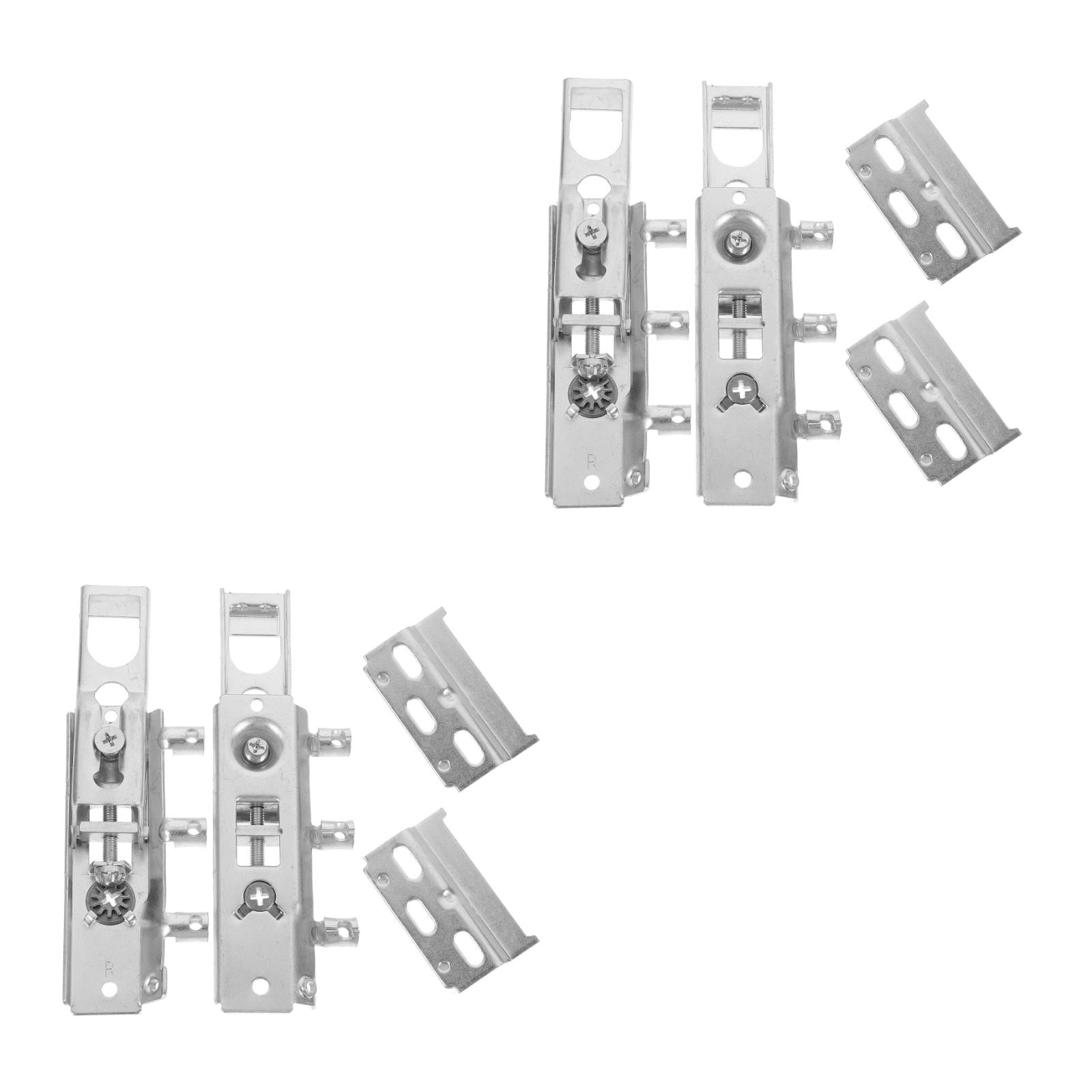 MLINS 2 Sets Hidden Spring Cabinet Door Hinge Hidden Concealed Hinges ...