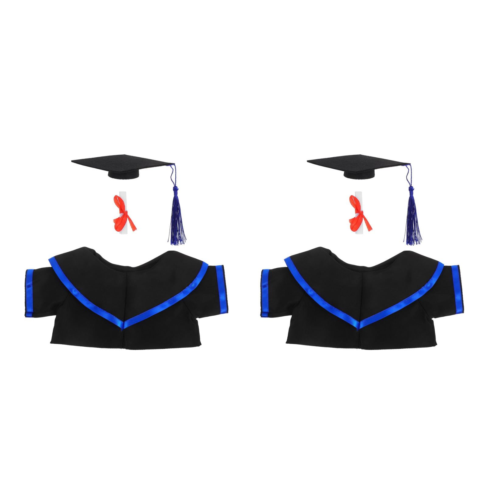MLINS 2 Sets Plush Doll Toy Graduation Cloth for Stuffed Animals Doll ...