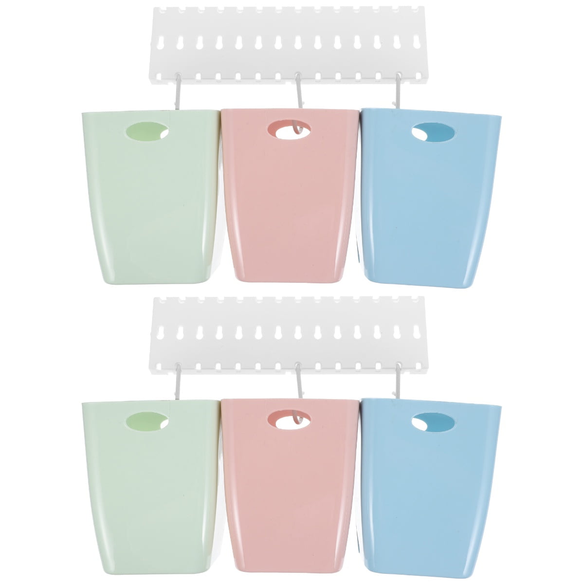 MLINS 2 Sets Recyclable Trash Sorting Bin Recycle Waste Bin Wall Small ...