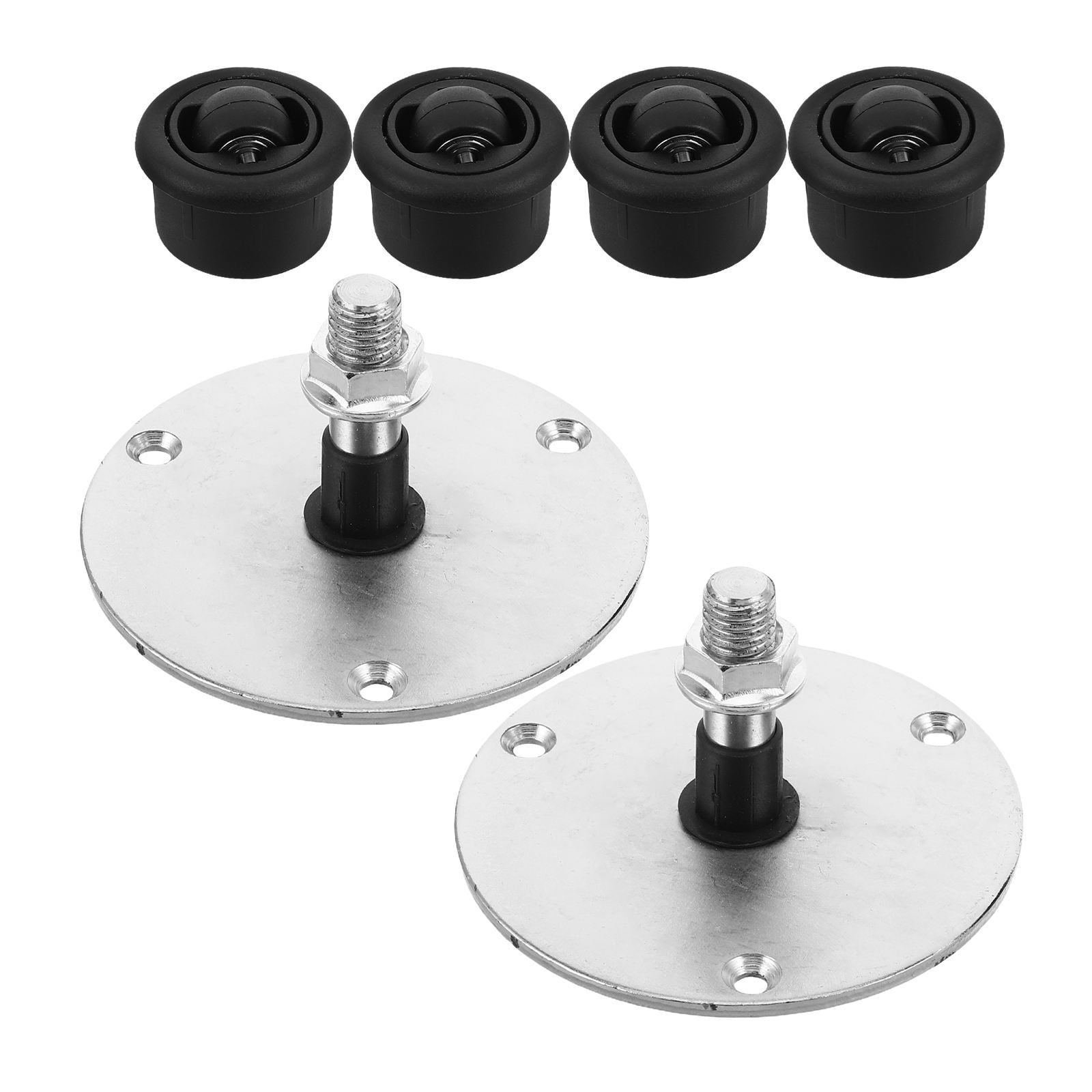 MLINS 2 Sets Of Rotating Rack Pivot Fitting Rotating Shaft Part ...