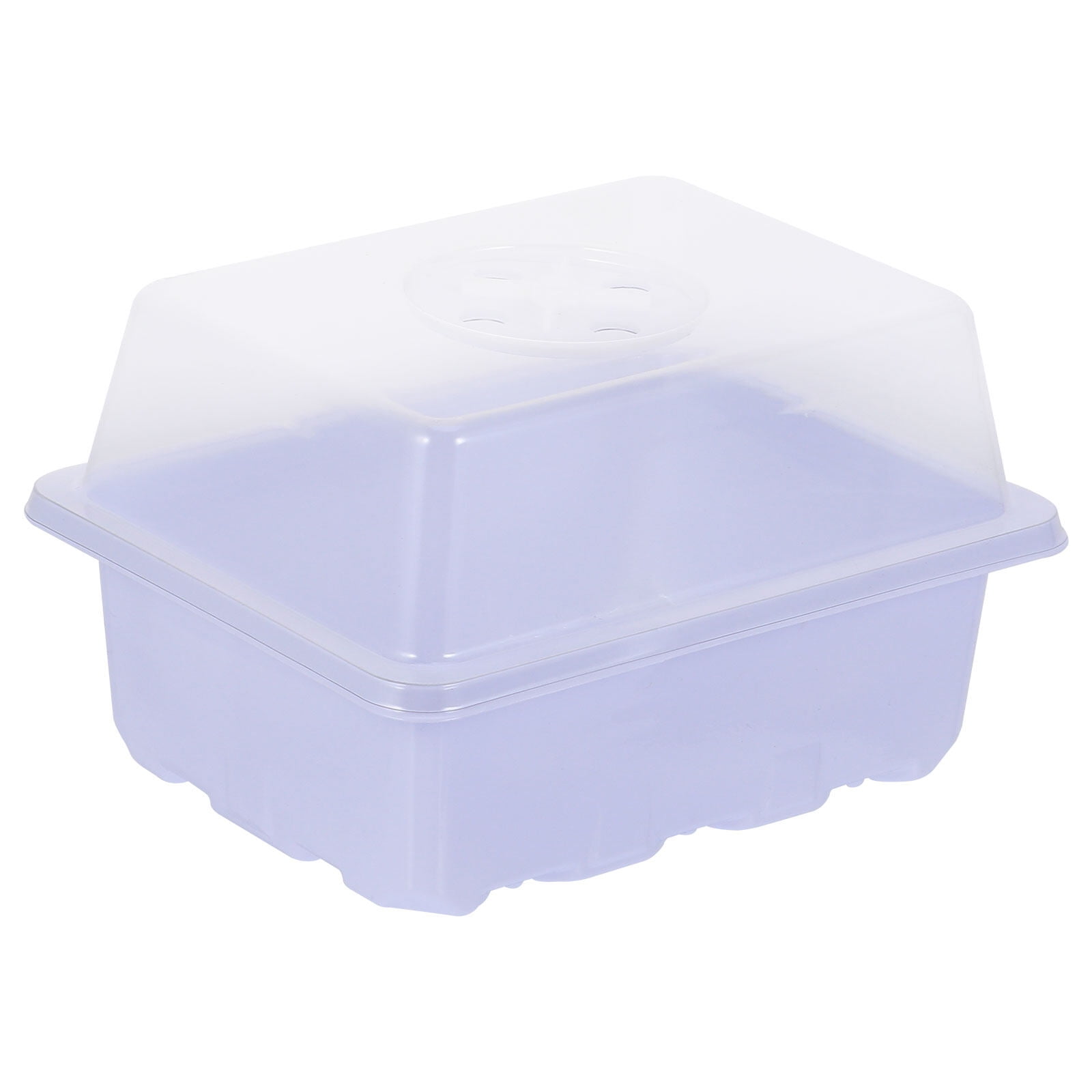 MLINS 2 Sets Seedling Box Saucer Lid Sprouting Trays Plants Indoor ...