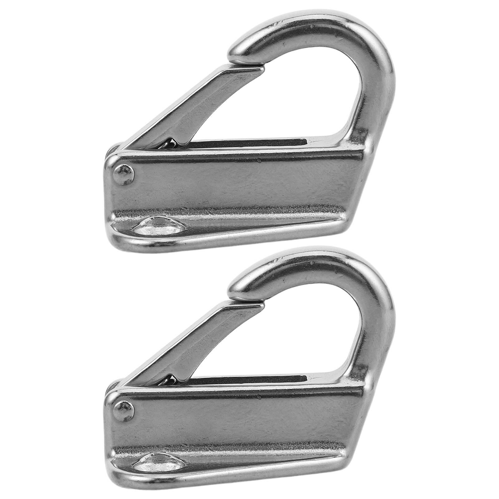 MLINS 2 Sets Stainless Steel Marine Fending Hooks With Spring Clip ...