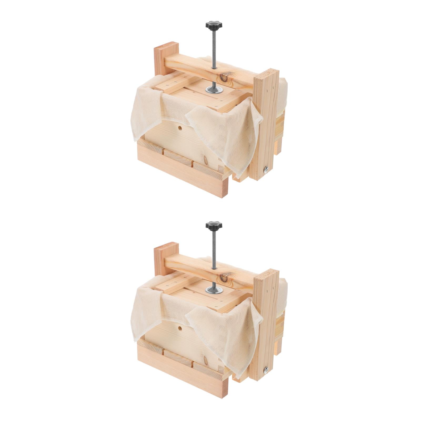 MLINS 2 Sets Tofu Press Mold Wooden Tofu Maker Tofu Cheese Maker Tofu ...