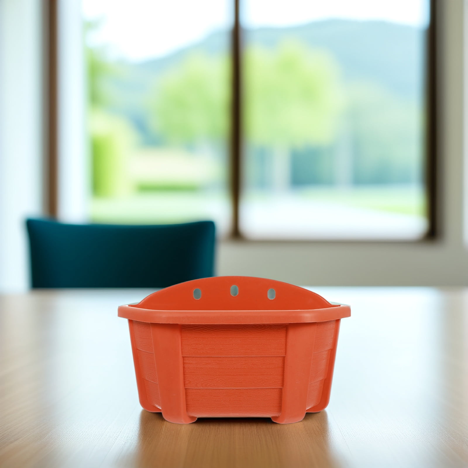MLINS 2 Sets Window Wall Mounted Semicircle Flower Pot Beautiful ...