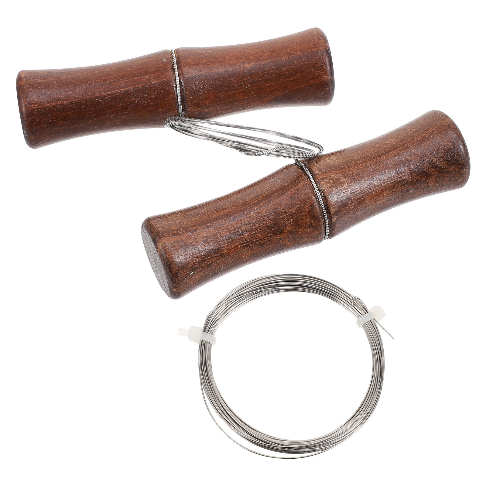 MLINS 2 Sets Wood Handle Heavy Duty Cut-Off Wires for Pottery Wheel and ...