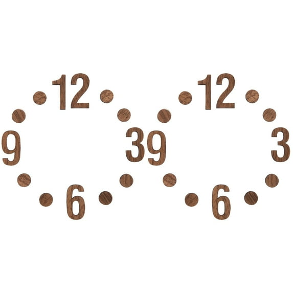 MLINS 2 Sets of Clock Numbers Replacement Clock Numerals Clock Numbers ...