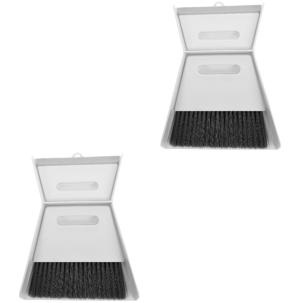 MLINS 2 Sets of Desktop Cleaning Broom Mini Dustpan Scraper Broom Set ...