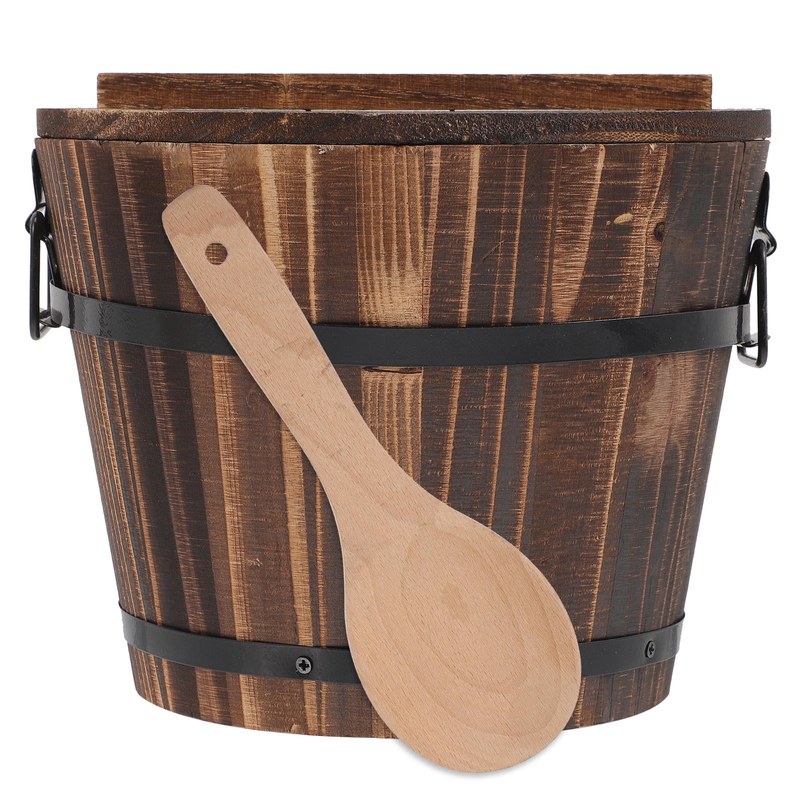 MLINS 2 Sets of Household Rice Barrel Convenient Food Bucket Multi ...