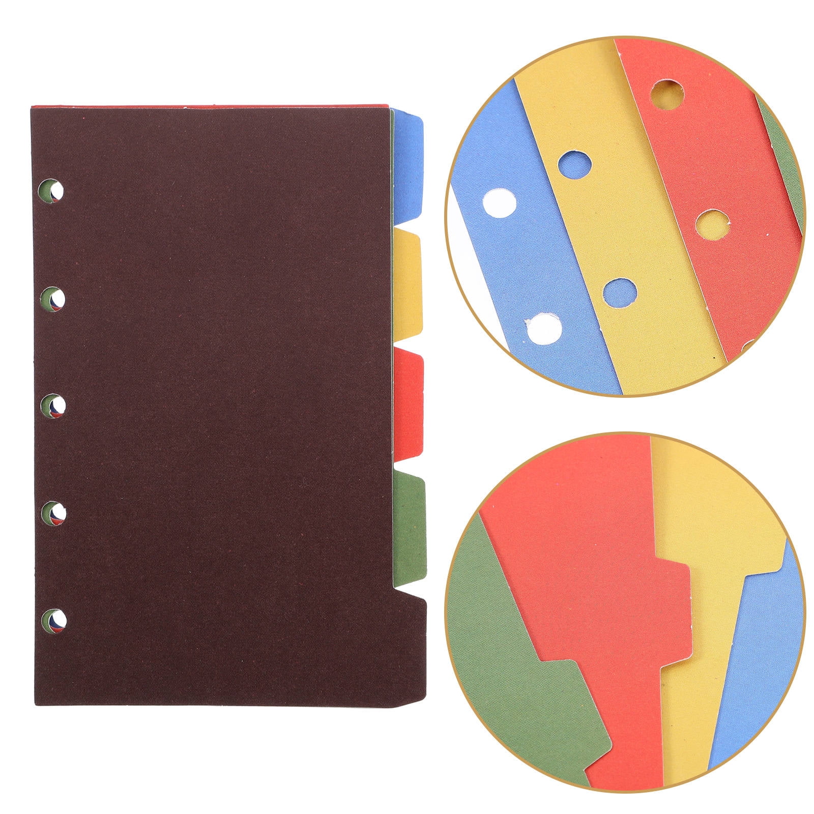 MLINS 2 Sets of Office Binder Book Dividers Detachable Binder Tabs ...