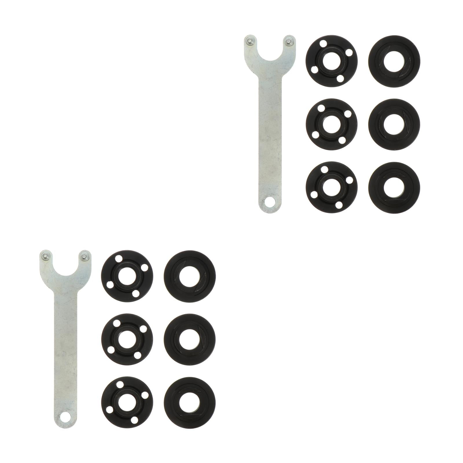 MLINS 2 Sets of Portable Angle Spanner Useful Wrench Flange Nut Kit for ...