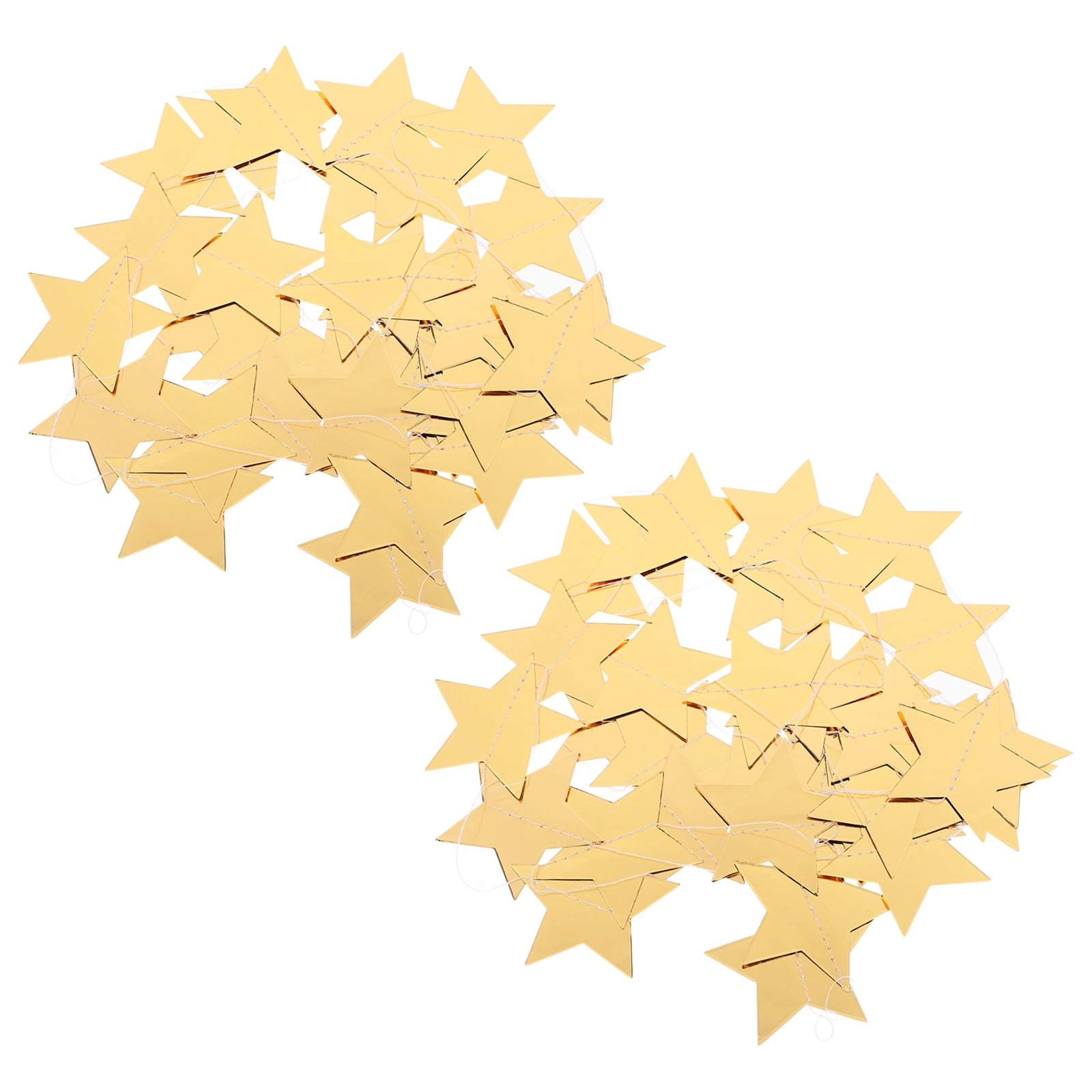 MLINS 2 Strings of Star Banner Homecoming Banner Paper Stars Decoration ...