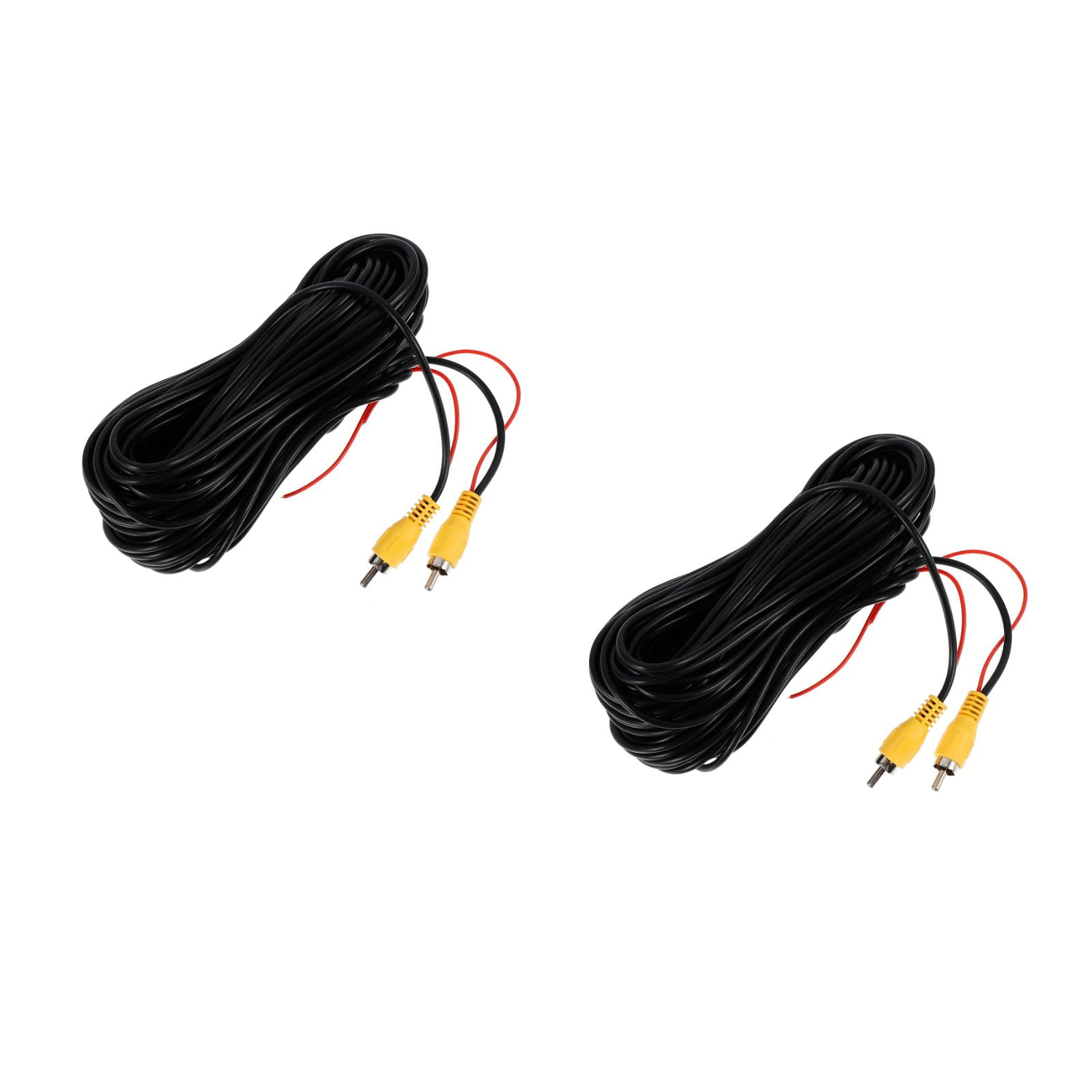 MLINS 2 pcs Car Parking Backup Camera Cable Car Video Extension Cable ...