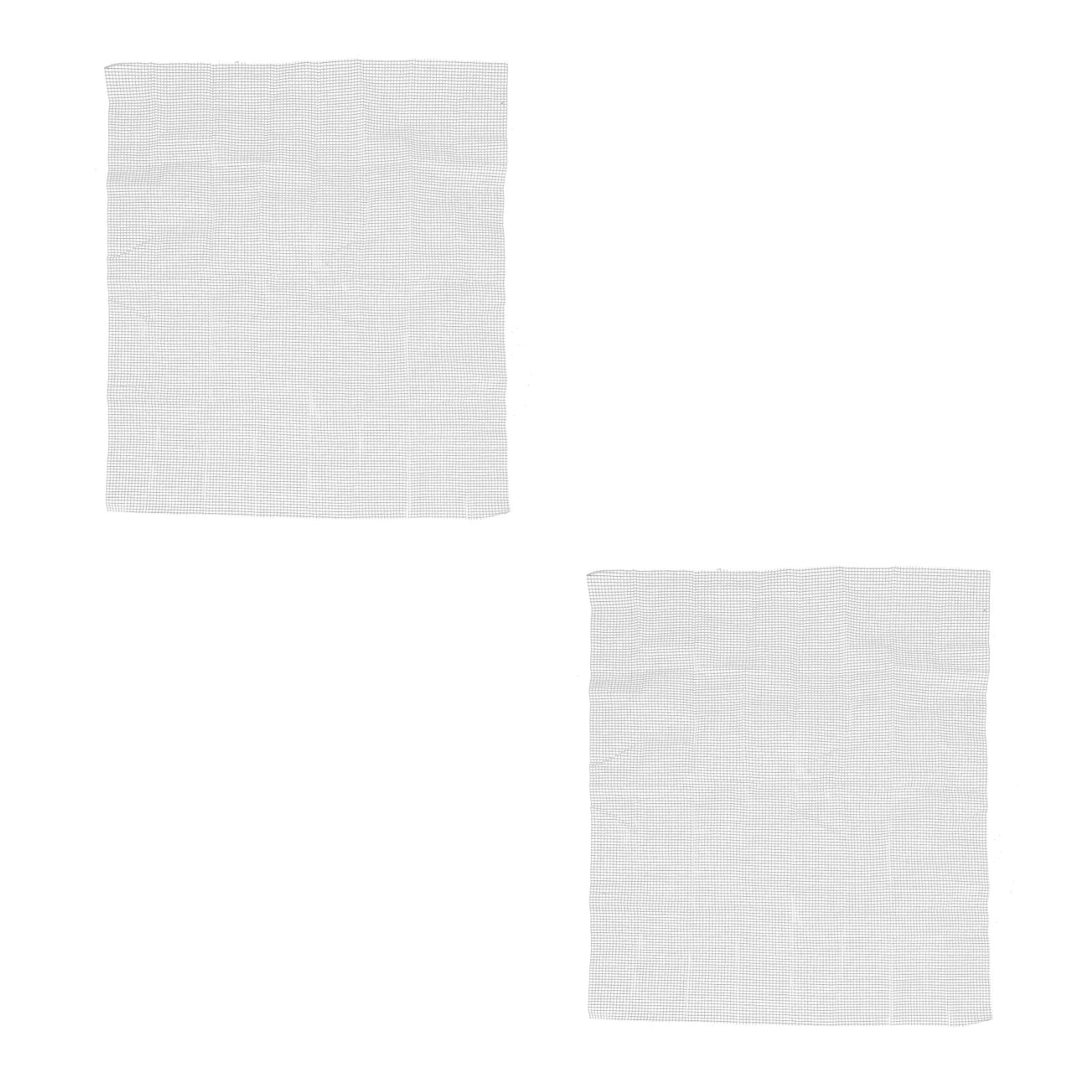 MLINS 2 pcs Clear Mesh Netting, Aquarium Screen Net DIY Tank Mesh ...