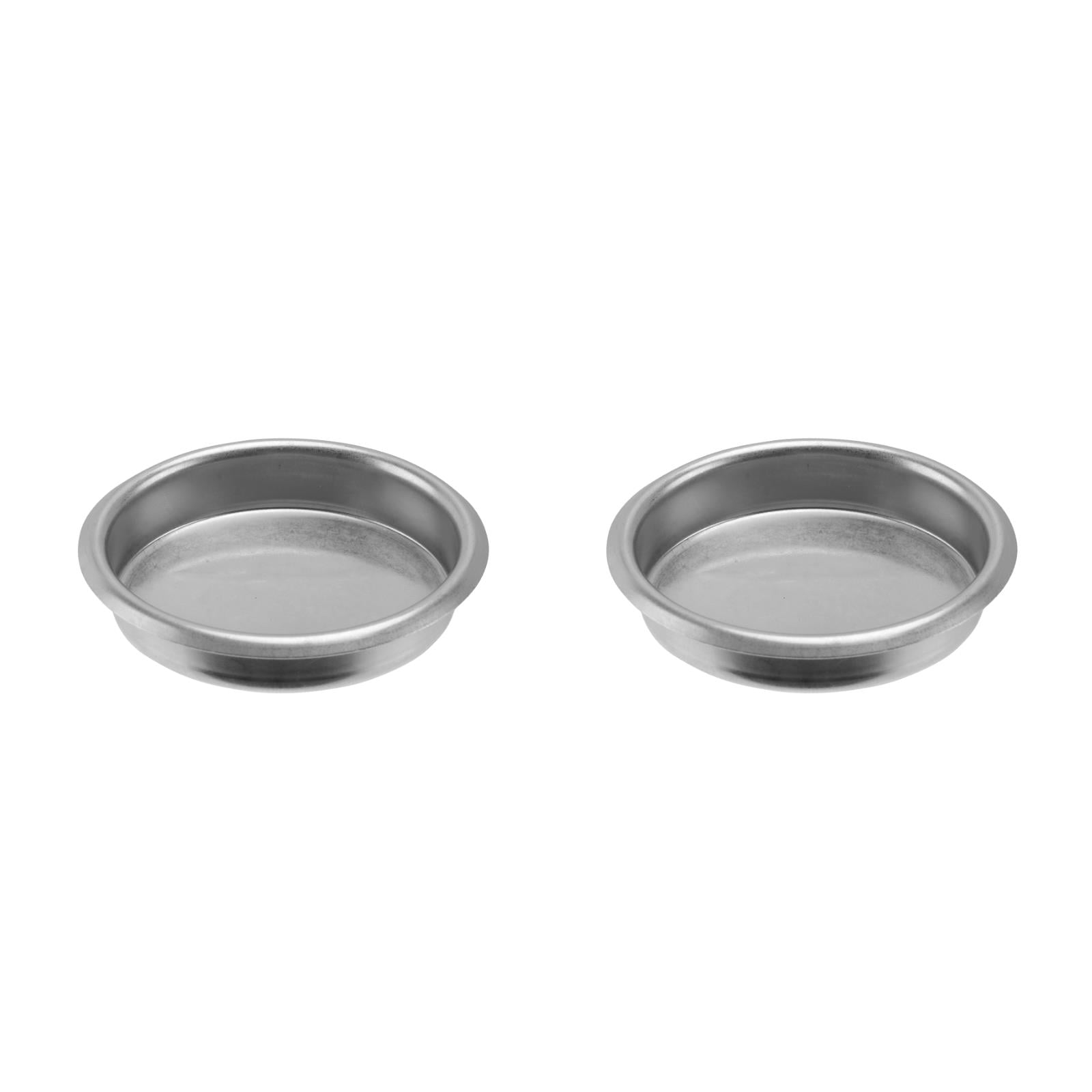 MLINS 2 pcs Stainless Steel Blind Filter for Espresso Coffee Machine ...