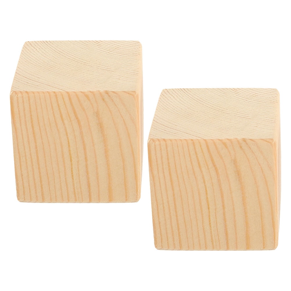 FOMIYES Furniture Owners Brown Wood Couch Lifters Stable Support 2Pcs 2 ...