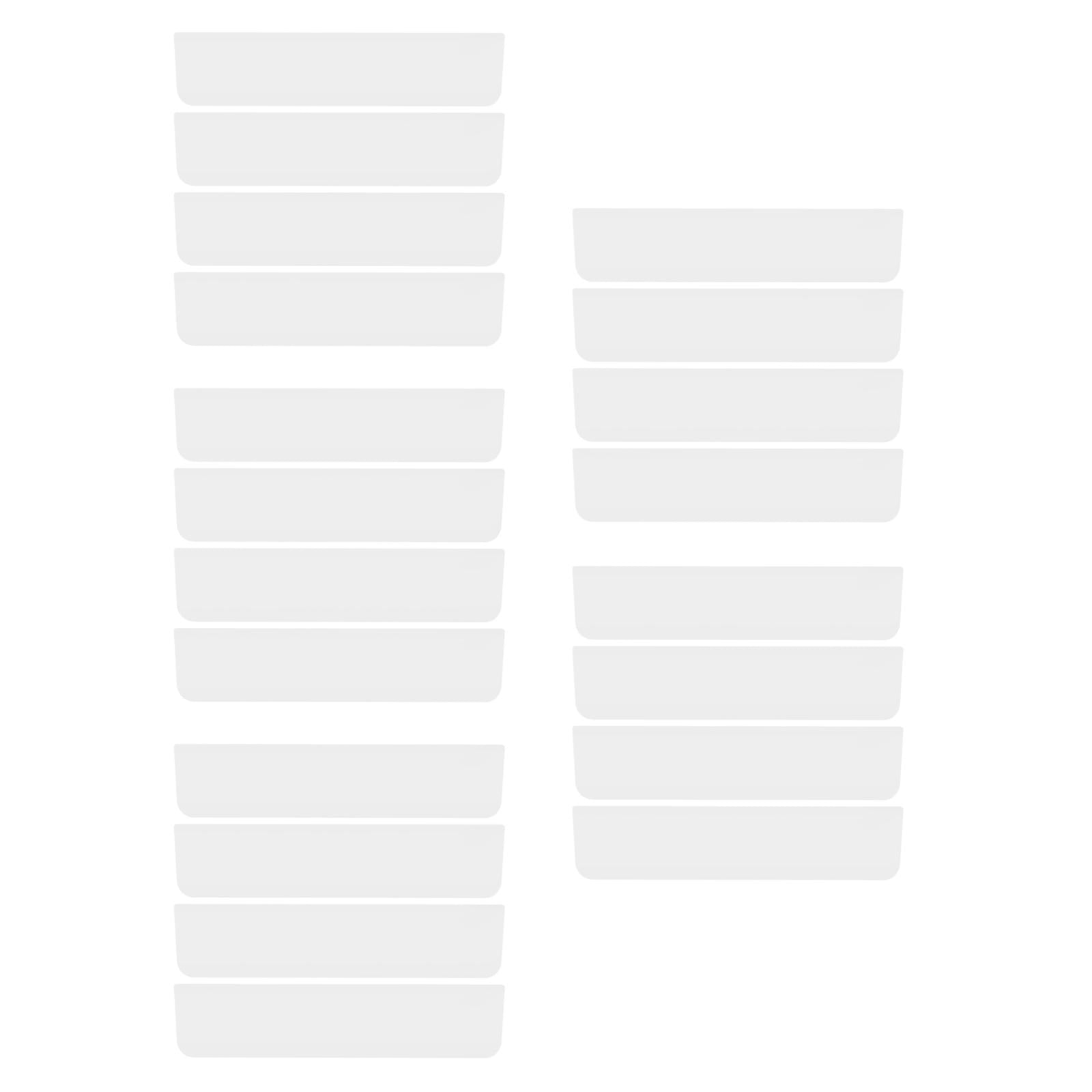 MLINS 20 PCS Acrylic Tiramisu Mold Divider Cake Tray Divider Rectangle ...