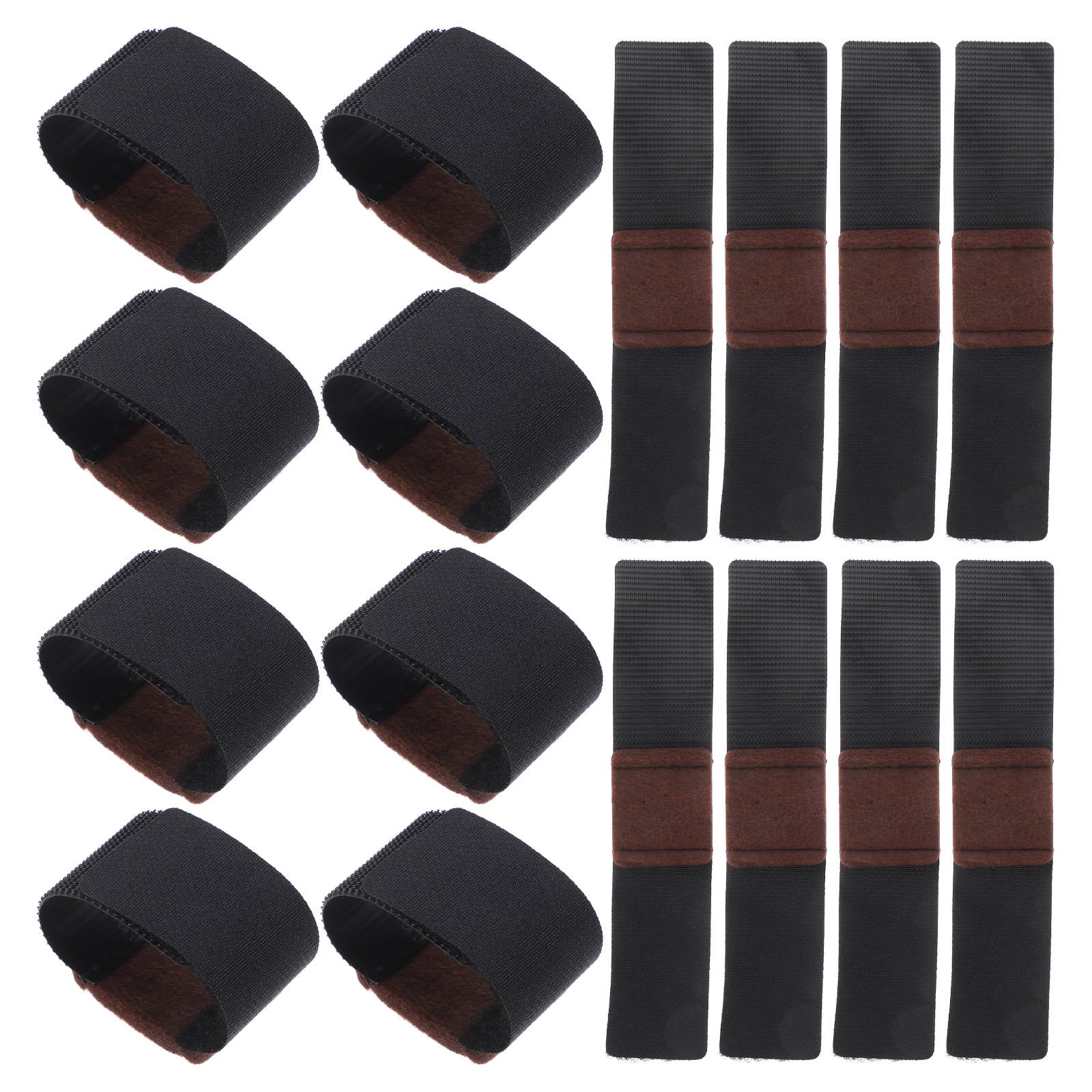 MLINS 20 PCS Chair Leg Protector Floor Protectors for Chairs Black ...