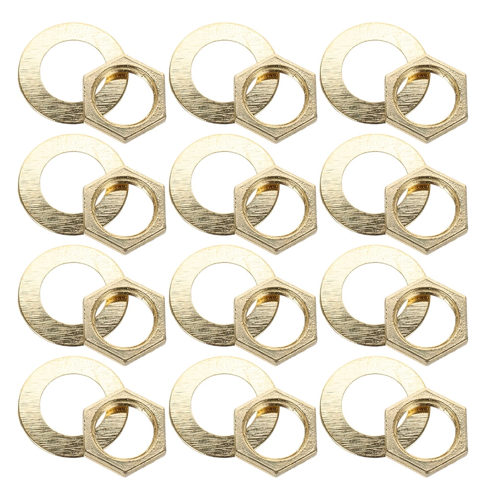 MLINS 20 PCS Wall Clock Quartz Parts Repair Currency Nut Kit Work ...