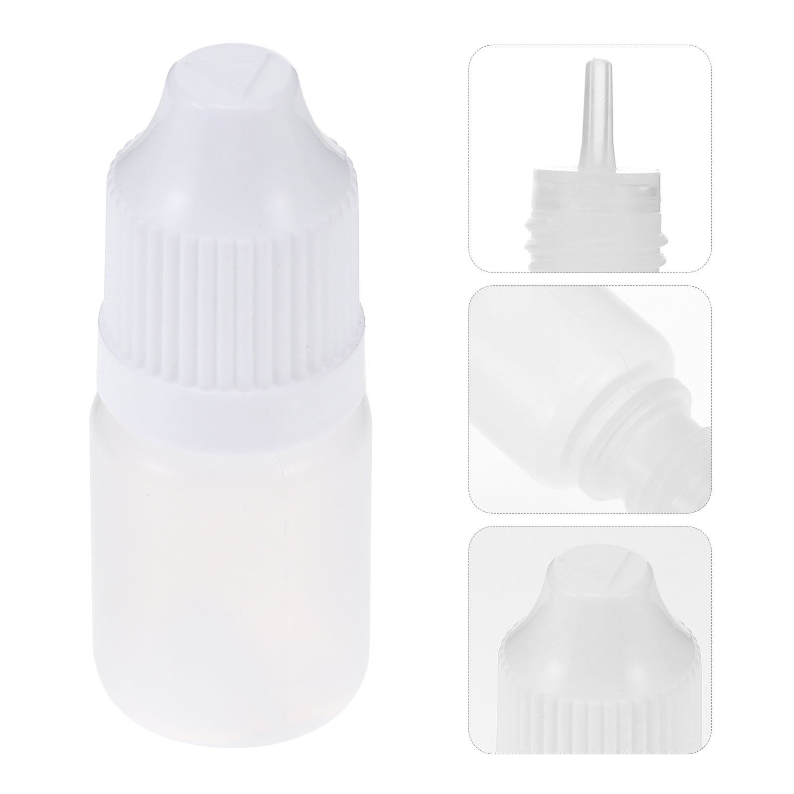 FOMIYES Plastic Squeezable Dropper Bottle Assorted Color Business Trips ...