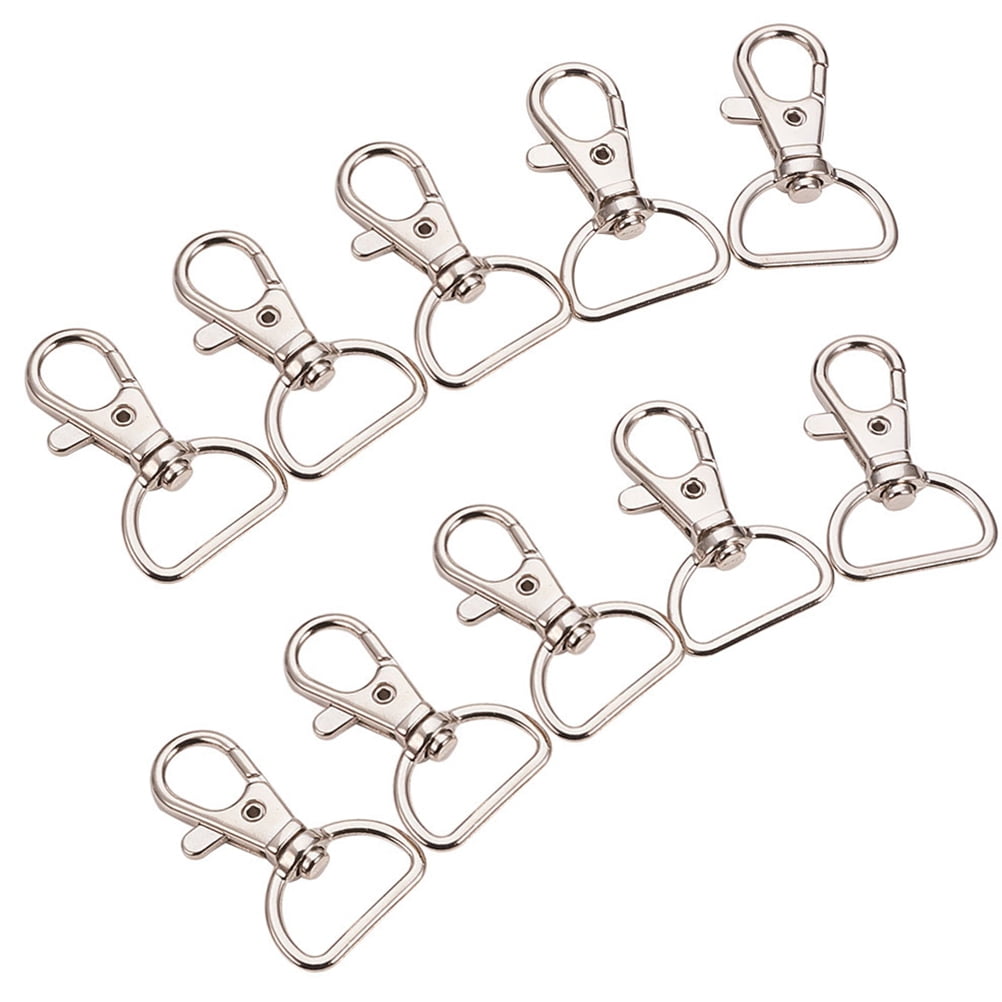 MLINS 20 Packs Pet Tag Quick Clips Portable Plating Metal Rope Tag Clip ...