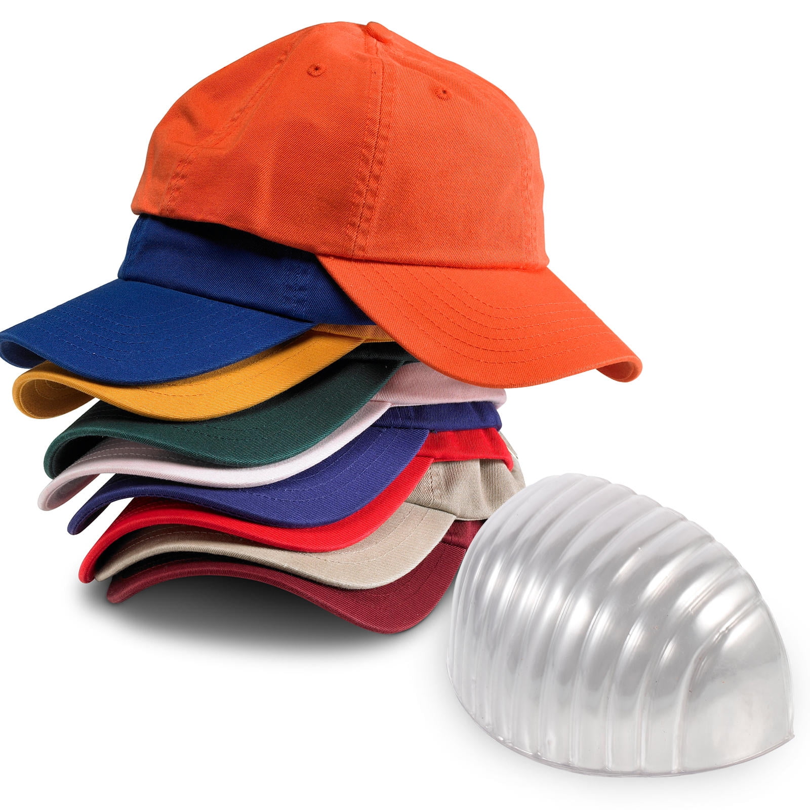 MLINS 20 Pcs Caps Hat Holder Cap Stand for Fixing Shape Dad 18X12.5X0 ...