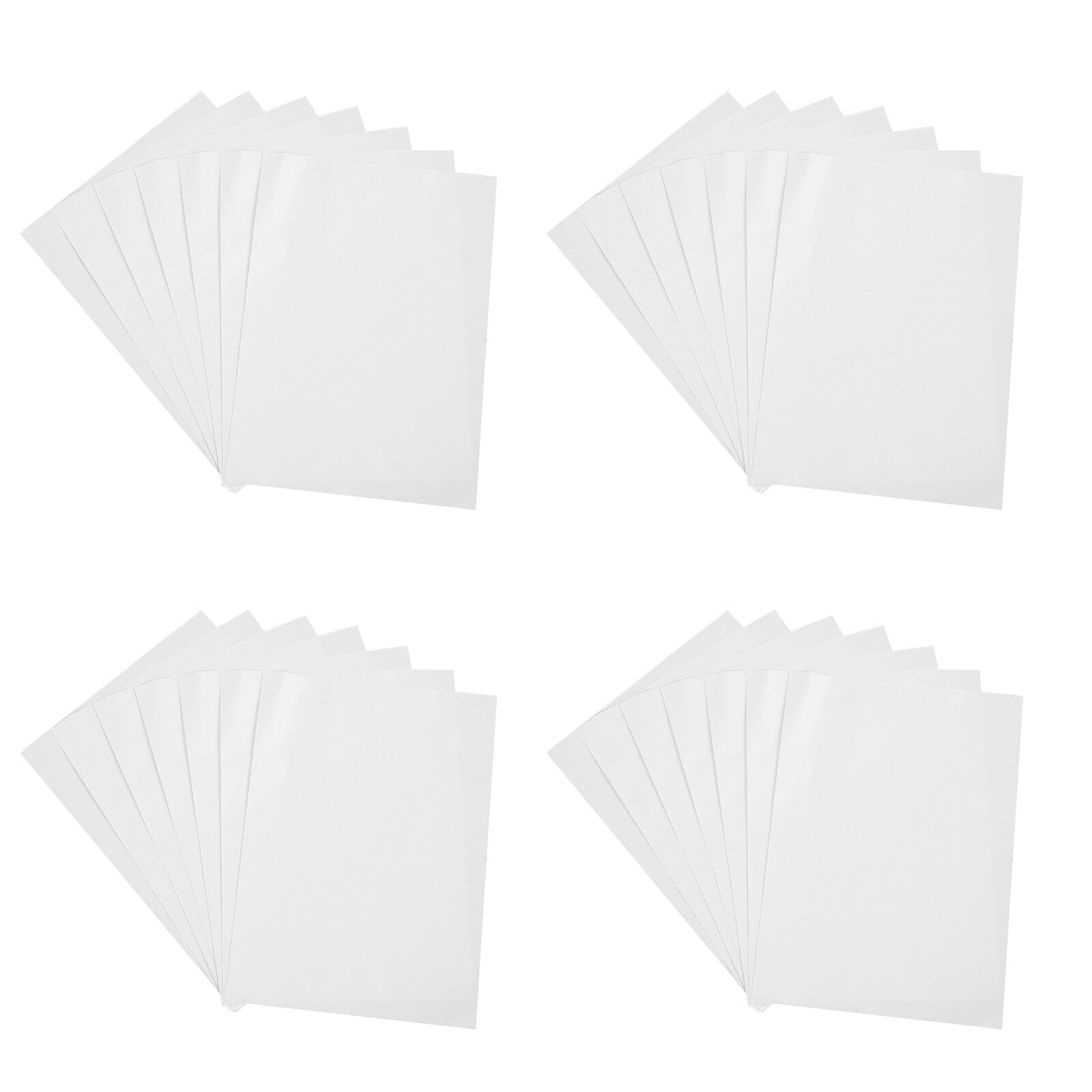 MLINS 20 Pcs Clear DIY Bookmark Film Picture Laminating Film 31X22cm ...